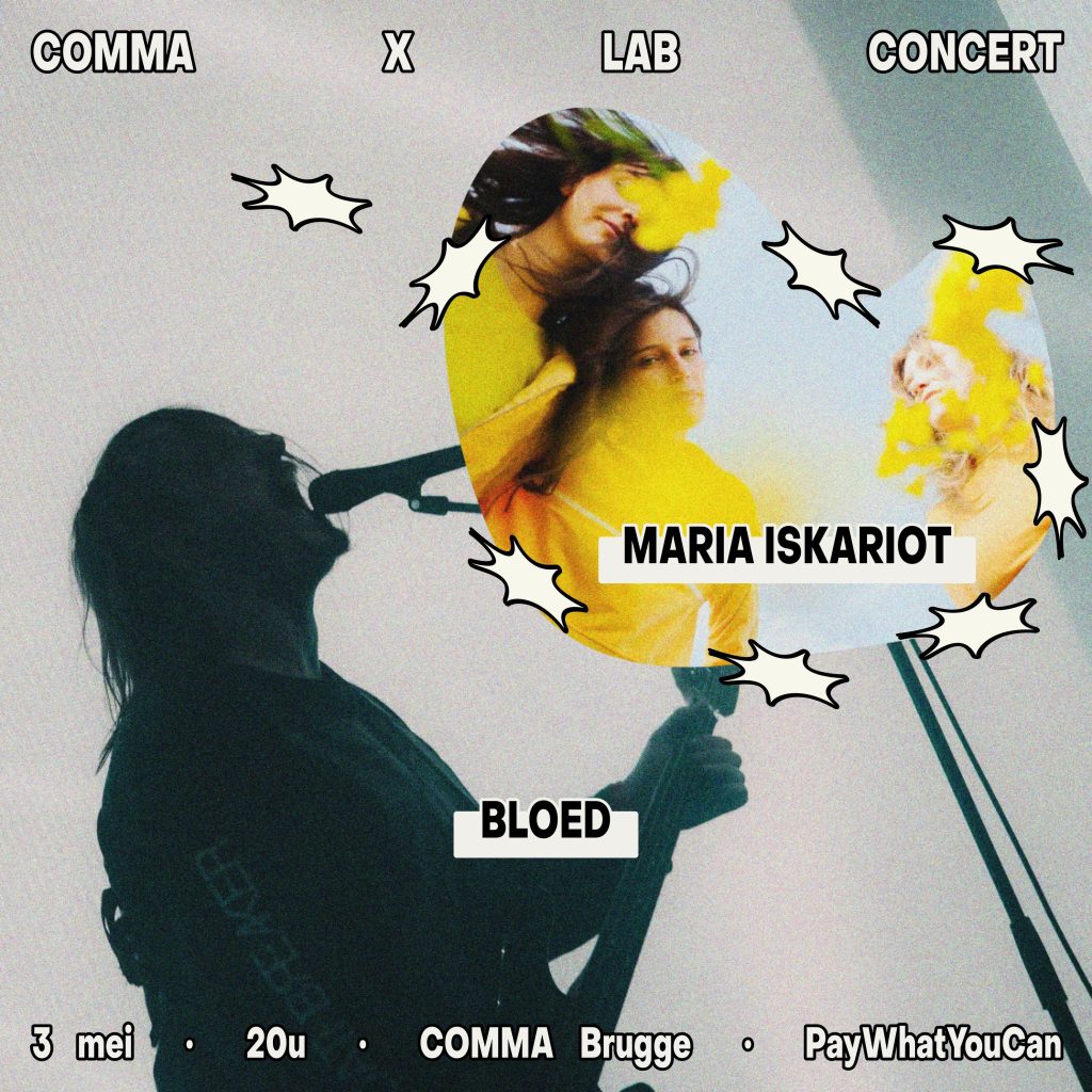 COMMA x LAB concert: BLOED & Maria Iskariot - Het Entrepot