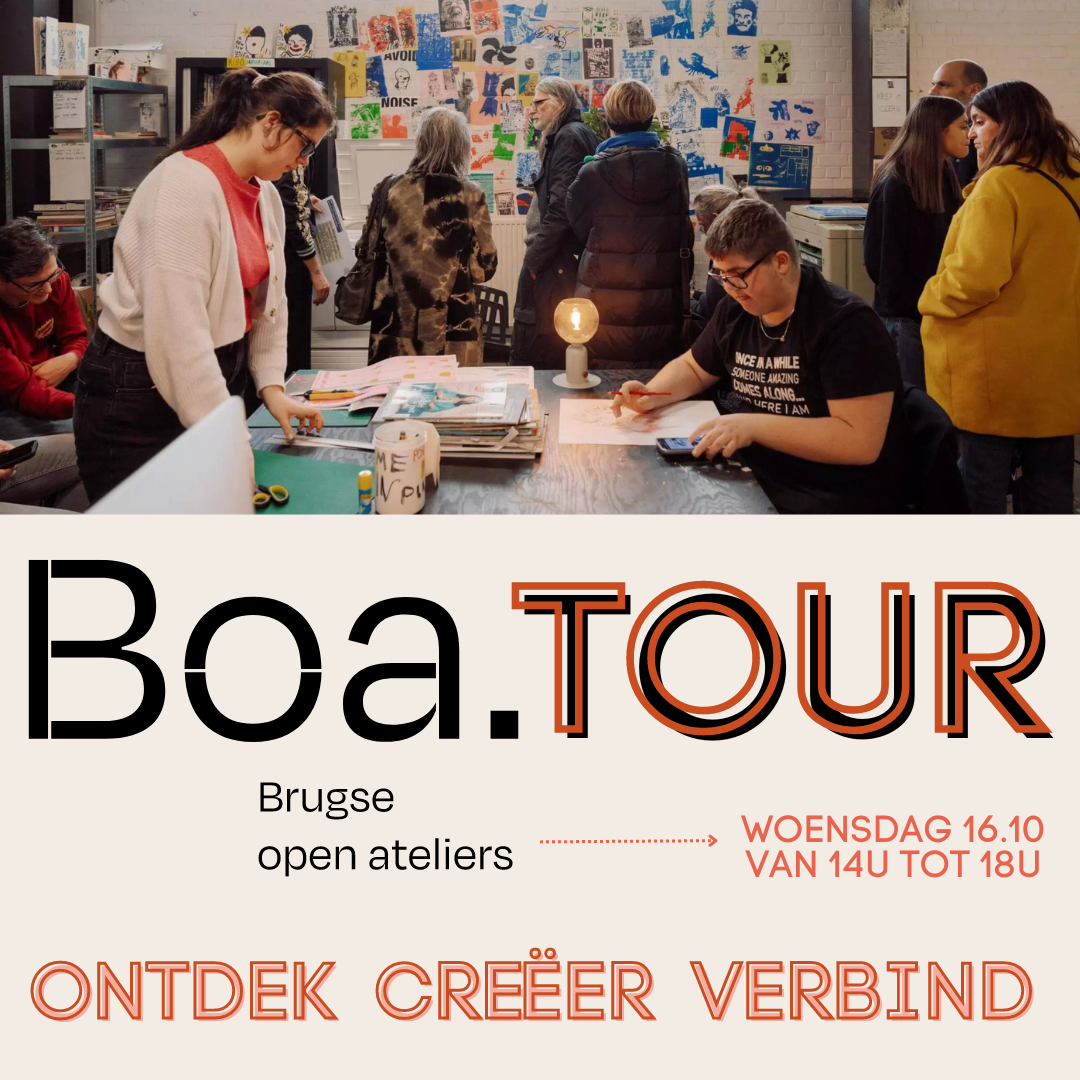 BOA tour: Ontdek Het Lab + workshop houtsnede - Het Entrepot